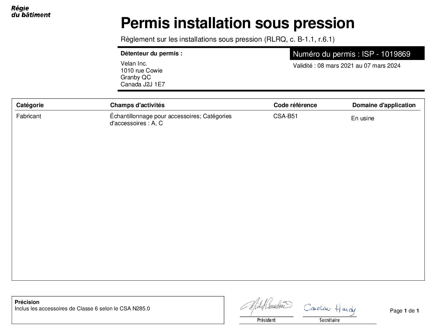 Quality & Certifications | About Us | Velan